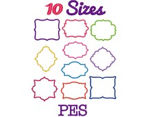 Unique applique frame related items | Etsy