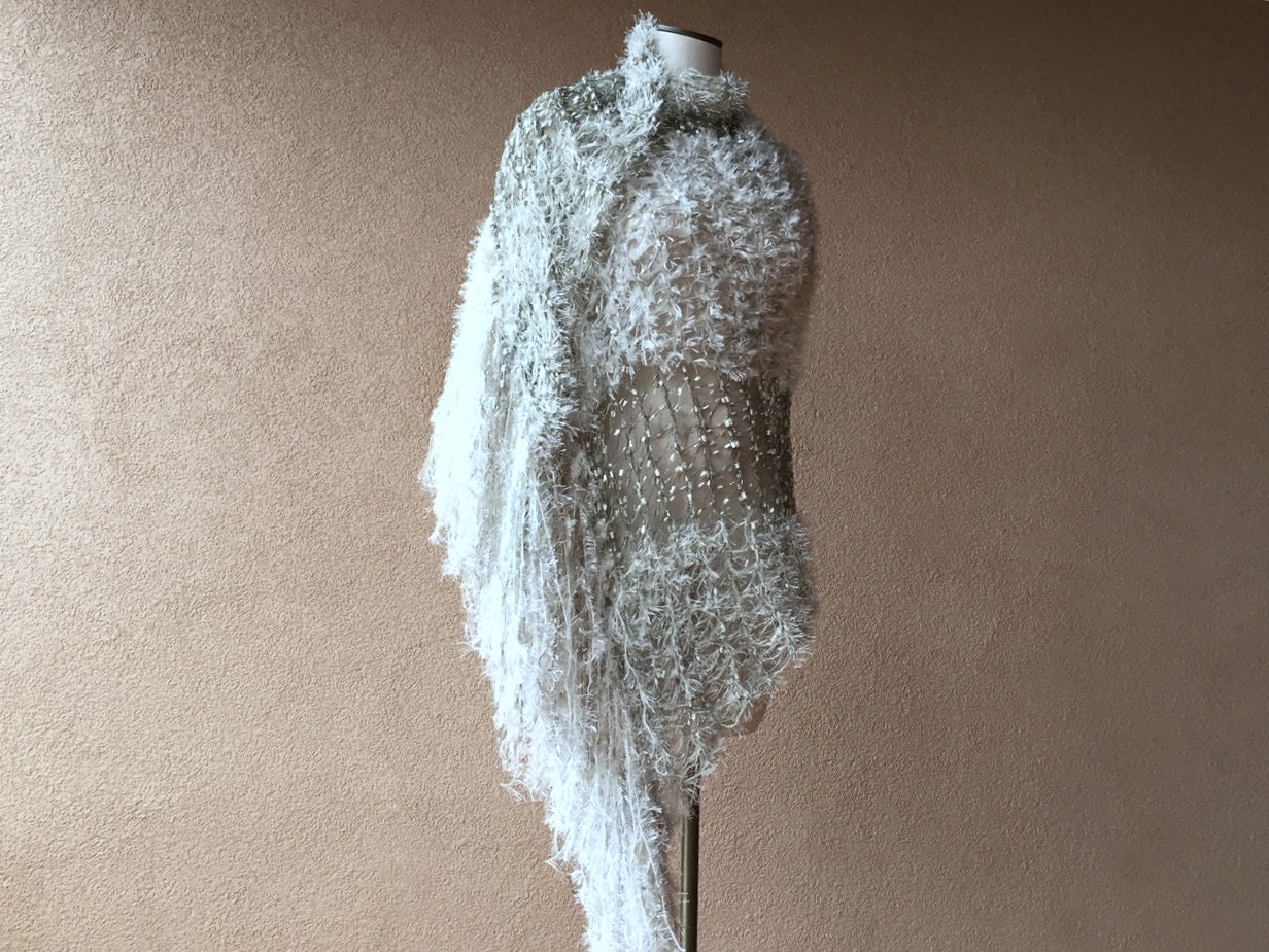 Ivory Wedding Wrap Wedding Accessories for 1920s Bridal or