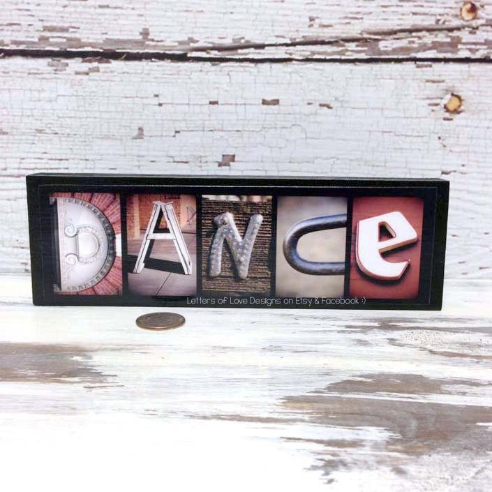 Dance Sign Wood Sign Dance Mom Dancer Gift Gift for