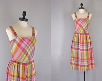 Plaid sundress | Etsy