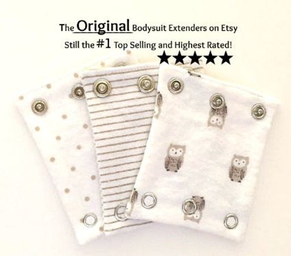 BODYSUIT EXTENDERS/EXPANDERS. These will add a size to your