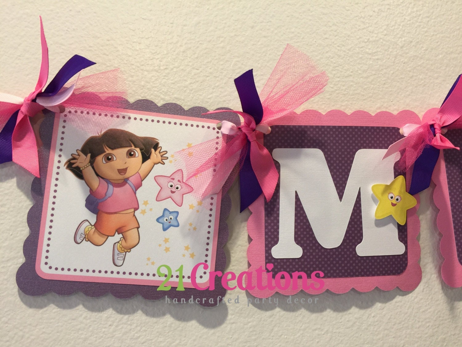 Dora the Explorer Name Banner