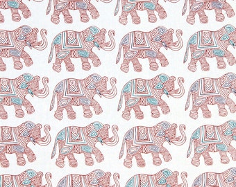 Unique elephant fabric related items | Etsy