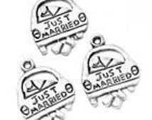 Unique just married charms related items | Etsy