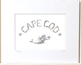 Cape Cod Art Print Cape Cod Skyline Cape Cod Wall Art MA