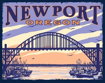 Newport bridge | Etsy