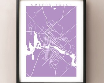 Port Dover map custom map choose your color and by CartoCreative