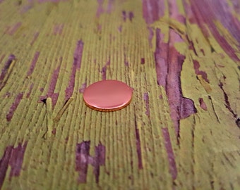 COPPER Blanks Copper Discs Copper Hand Stamping Blanks Copper