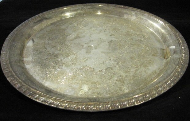 Vintage Sheridan Taunton Silversmiths Ltd E. P Brass Tray