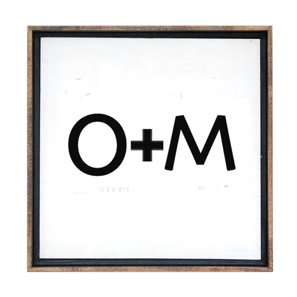 Drop-In Frame for Canvas or Panel in 3/4 art depth