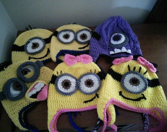 Evil minion hat | Etsy