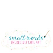 small words art holiday and limited edition art by smallwordsart