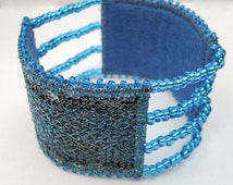 Unique textile art jewelry related items | Etsy