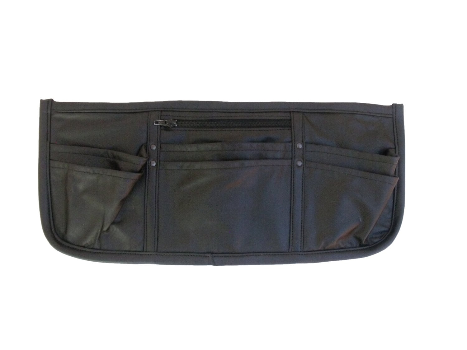 Leather waiter waitress apron by RancourtDesign on Etsy