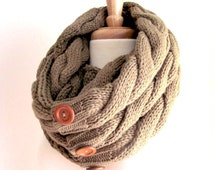 Popular items for taupe brown scarf on Etsy