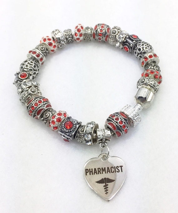 Pharmacist RX Pharmacy Charm Bracelet