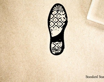 Footprint stamp | Etsy