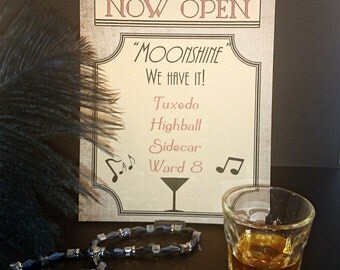 1920s speakeasy sign | Etsy