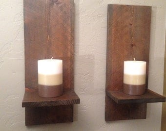 Candle shelf | Etsy