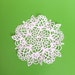 sugar doilies 12pcs 2.75 edible doily tea or by InscribingLives