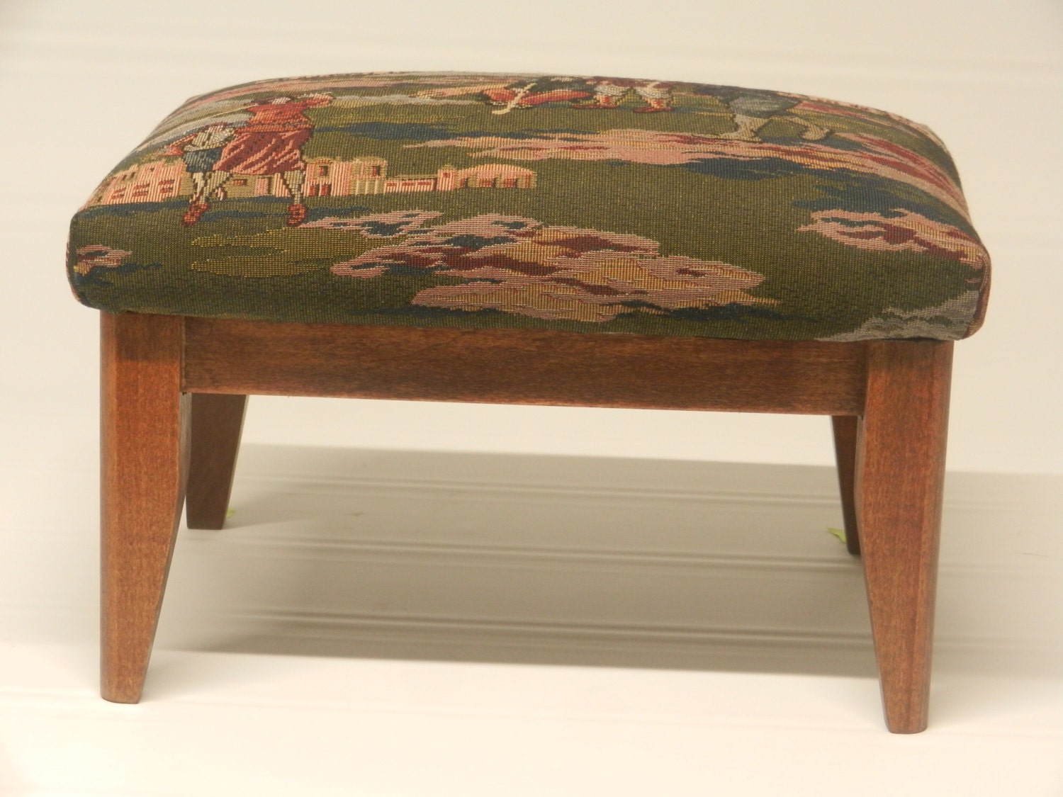 Solid Wood Footstool