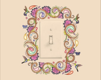 Light switch decal | Etsy