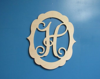 Letter h monogram | Etsy