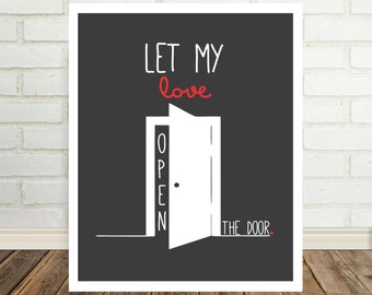 Love is an open door | Etsy
