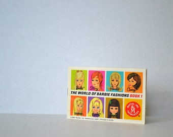 Items similar to Vintage Barbie Doll MINIATURE BARBIE BAZAAR Magazine ...
