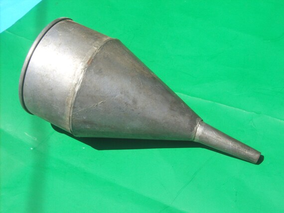 Industrial Large Galvanized Funnel