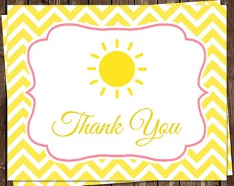 Sunshine thank you | Etsy