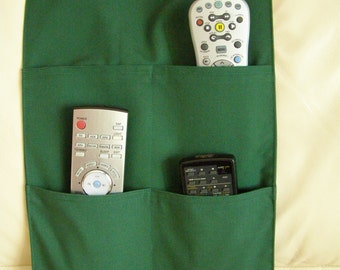 Burgundy Remote Control Organizer Caddy 6 pocket by TheScrapBasket