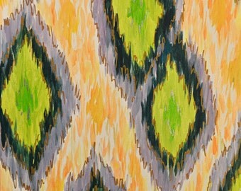 Ikat painting | Etsy