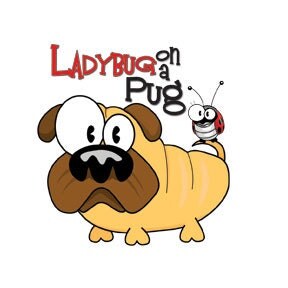 Ladybug on a Pug by LadybugOnAPug on Etsy