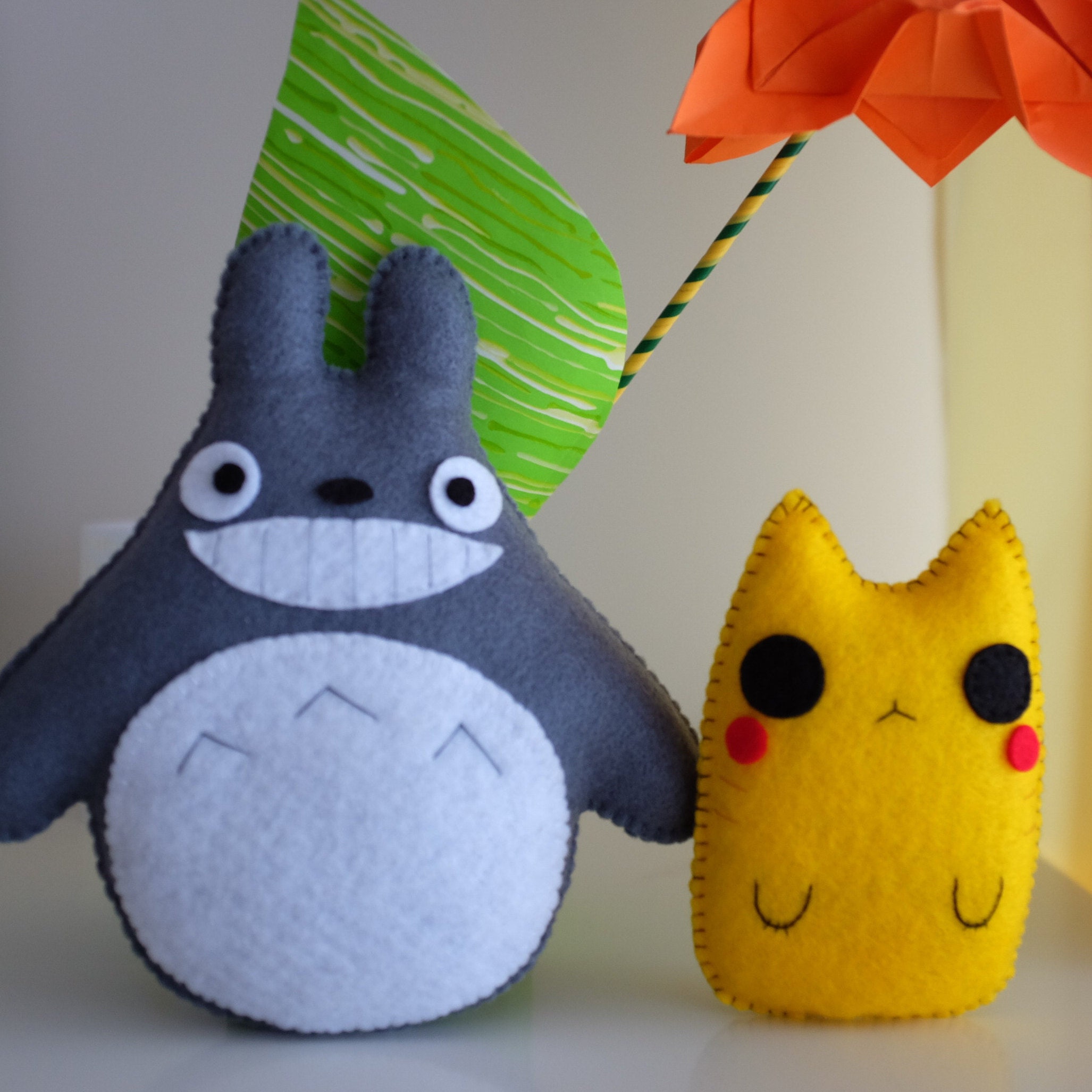 cute handmade little felt plushies from Europe by Mielamiela