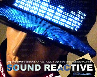 LIGHT UP MASK LED BANDANA HAT & GLOW COSTUME STORE by HUBOPTIC