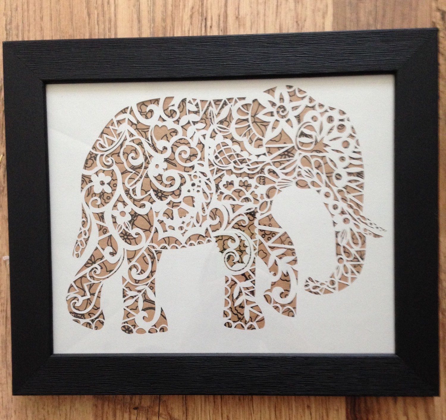 Papercut Art Template