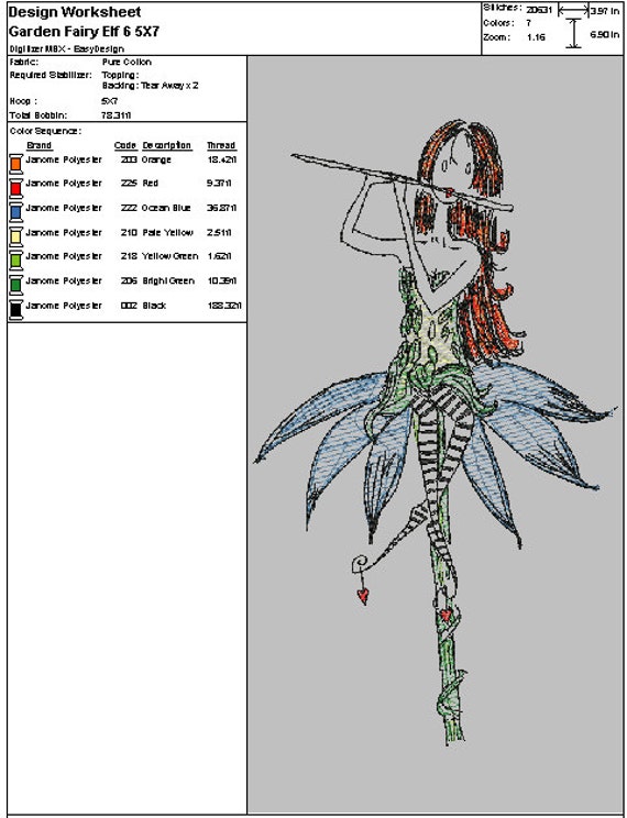 Embroidery Filled Line Art Machine Design pattern by NicolaElliott