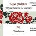 Peyote Pattern for bracelet: Pre-Raphaelite Painting INSTANT