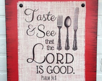 Taste and see | Etsy