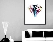 Popular items for diamond wall art on Etsy