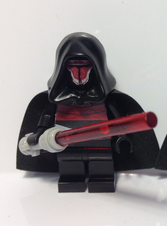 Lego Custom Darth Revan Star Wars Sith Mini Figure