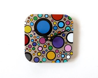 Square wall clock | Etsy