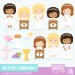 HAPPY THANKSGIVING Digital Clipart Set Thanksgiving