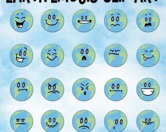 Solar system clipart | Etsy