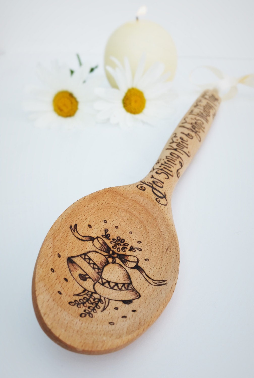 Personalised Wooden Spoons Pyrography Wooden Spoon