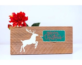 Reindeer sign | Etsy