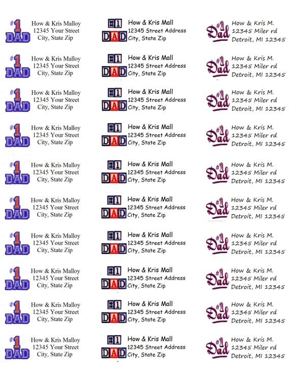 150 peel and stick custom address lables by Labels2Go on Etsy