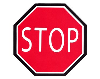 Stop sign prop | Etsy