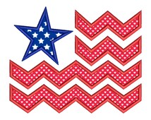 Popular items for chevron flag on Etsy